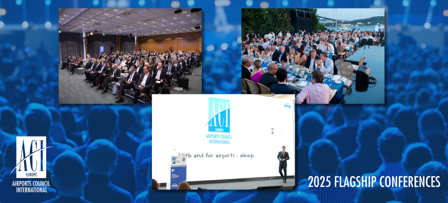 ACI EUROPE launches 2025 flagship conferences | Airport